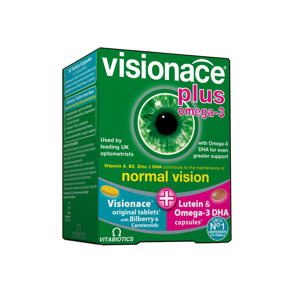 Visionace Plus 28tbs/28caps – Pharmeden Limited