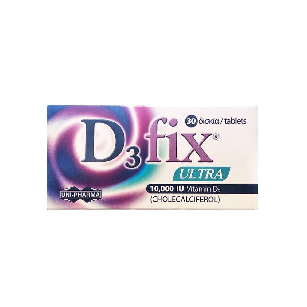 D3 Fix Ultra 10000 IU 30tabs – Pharmeden Limited