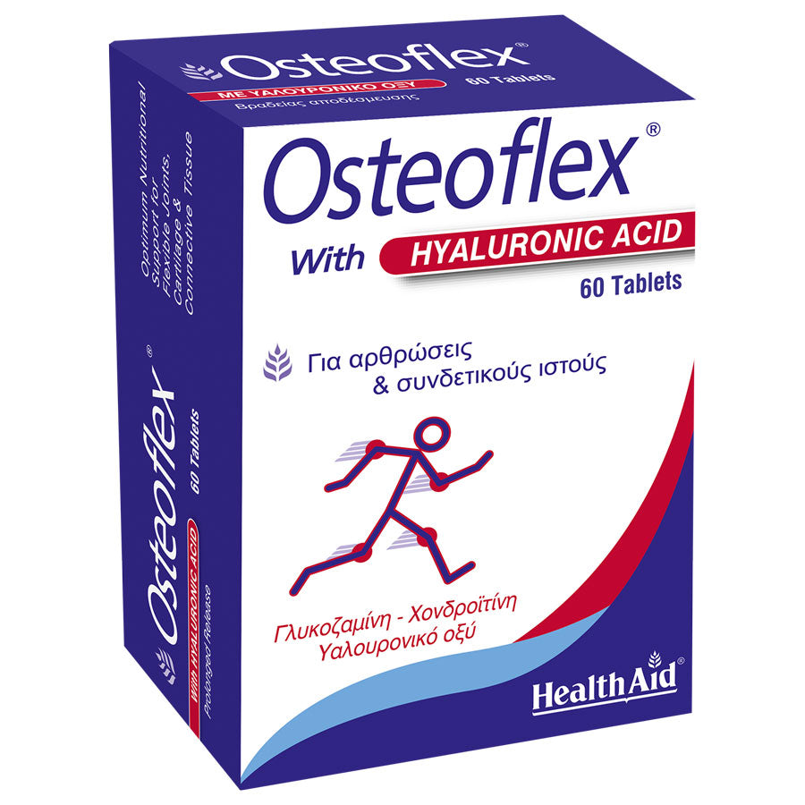 Osteoflex mit Hyaluronsäure 60 Tabletten – Pharmeden Limited